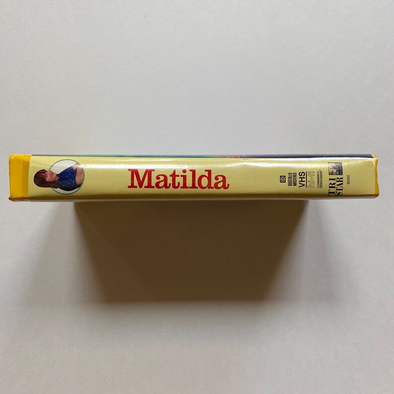 Matilda VHS Movie 1996 Family Film Roald Dahl Danny Devito - Etsy