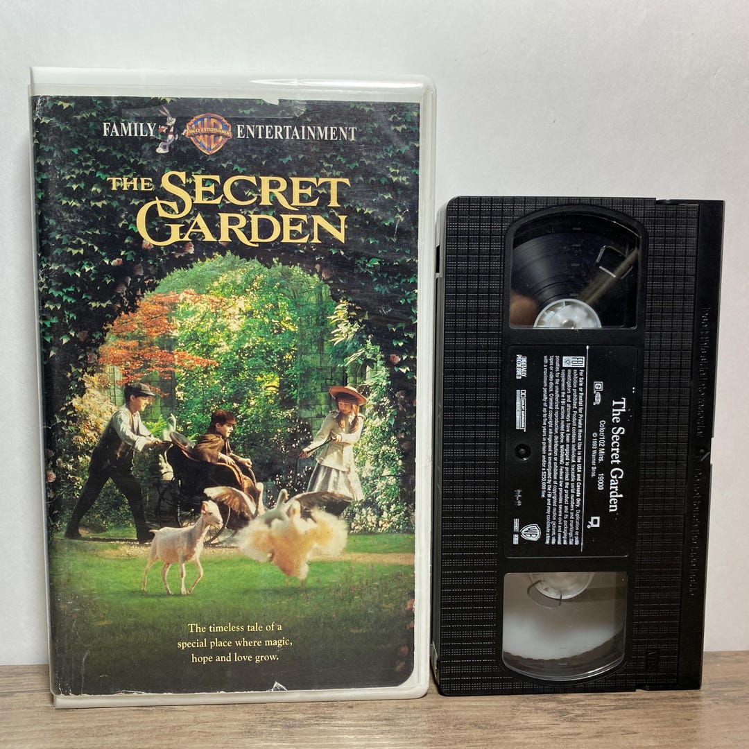 The Secret Garden VHS Family Movie 1994 Clamshell Case Frances Hodgson ...