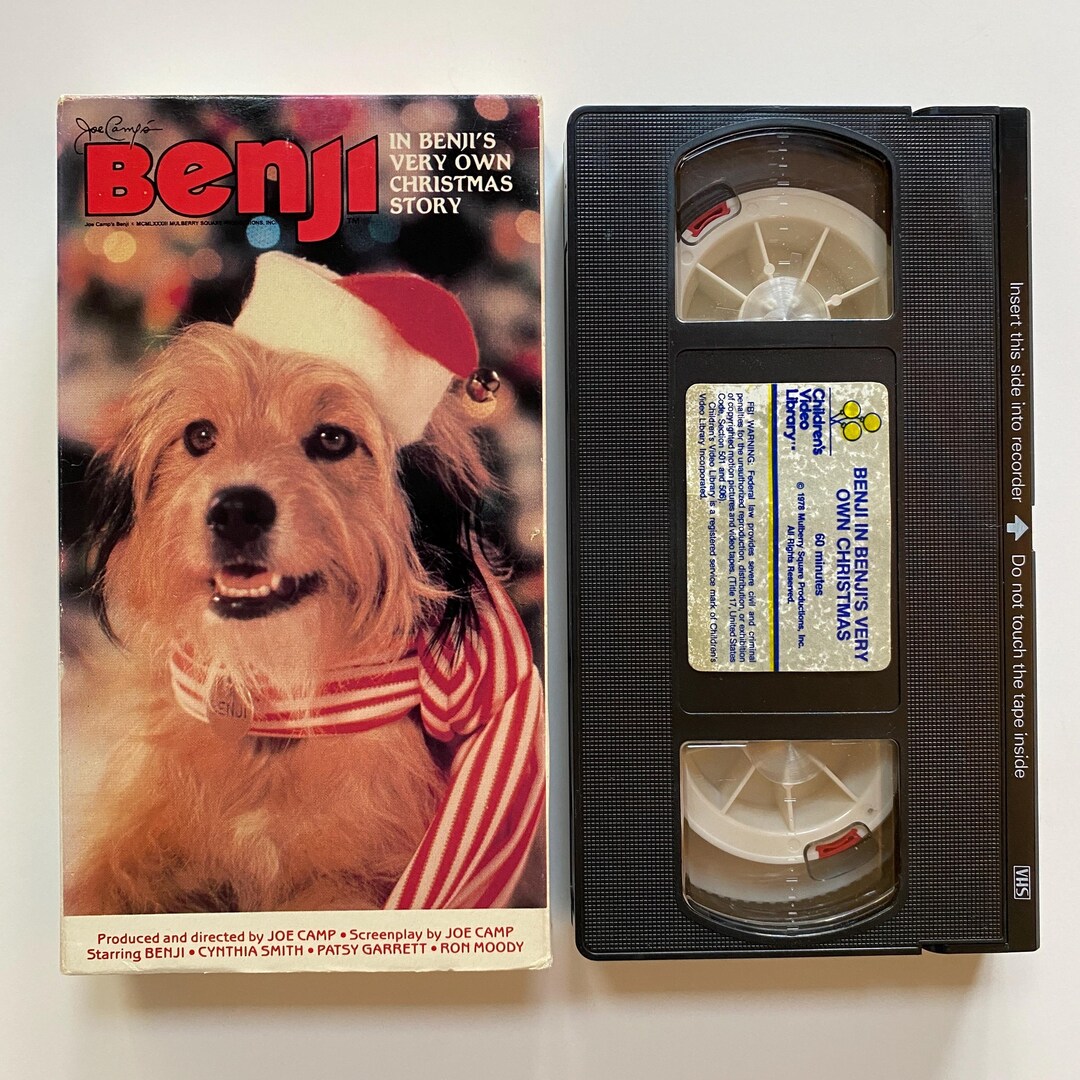 Benji's Very Own Christmas Story VHS Joe Camp Kids Video - Etsy