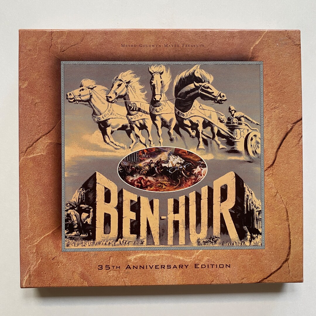 Ben-hur VHS Video 35th Anniversary Edition Boxset 1959 Film 1990s Re ...