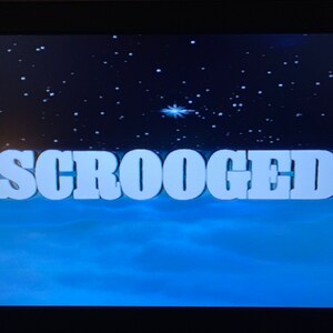 Scrooged 1988 VHS Video Christmas Comedy Film Bill Murray - Etsy