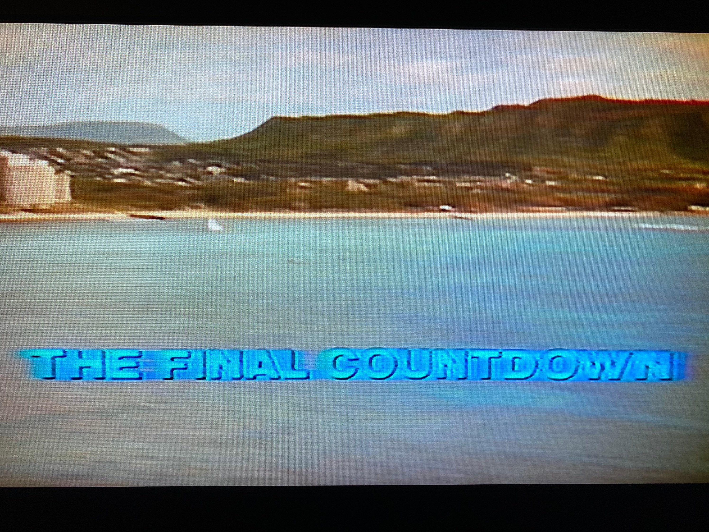 The Final Countdown VHS Video Film 1980s Science Fiction War - Etsy ...
