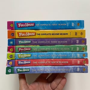 Full House Complete Series DVD Boxsets Seasons 1-7 - Etsy
