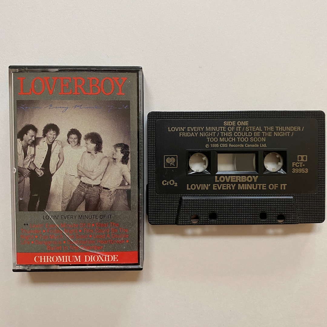Loverboy Lovin Every Minute of It Cassette Tape 1985 Music Album Classic Rock - Etsy