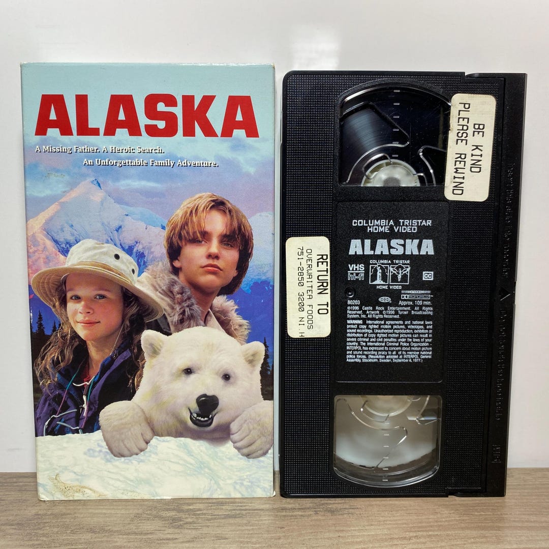 Alaska VHS Video 1996 Teen Drama Adventure Movie Thora Birch - Etsy