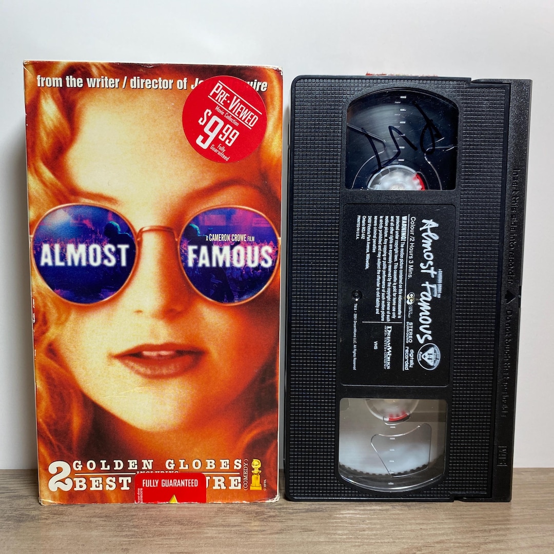 Almost Famous VHS Film Comedy Drama 2001 Movie - Etsy