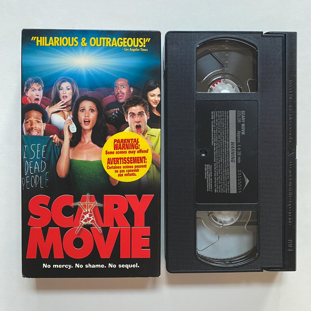 Scary Movie VHS Video 2000 Parody Comedy Film - Etsy