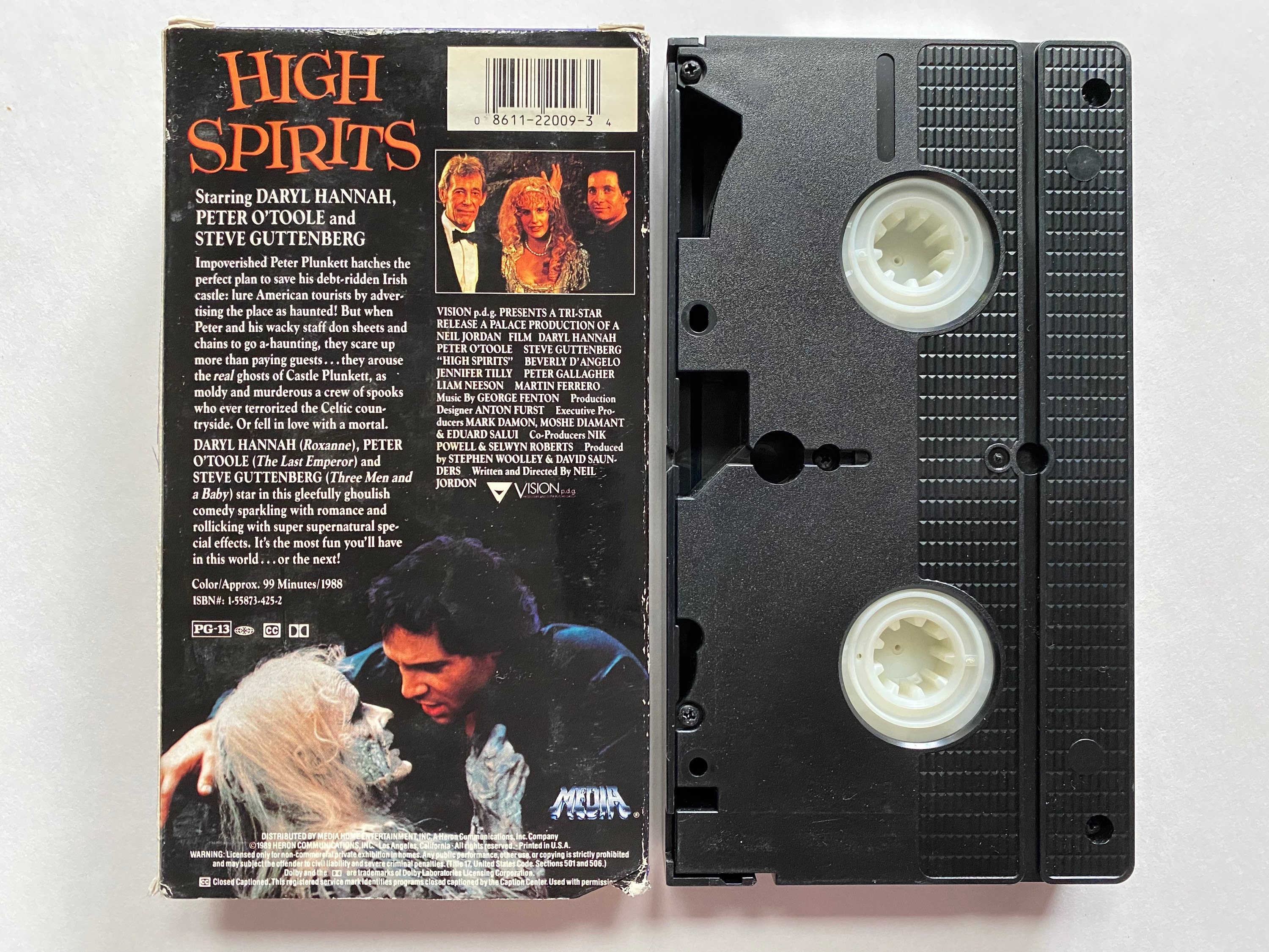 High Spirits VHS Video Film 1988 Halloween Haunted Comedy - Etsy