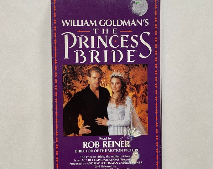 The Princess Bride Audio Book Cassettes 1987 Read by Rob Reiner - Etsy