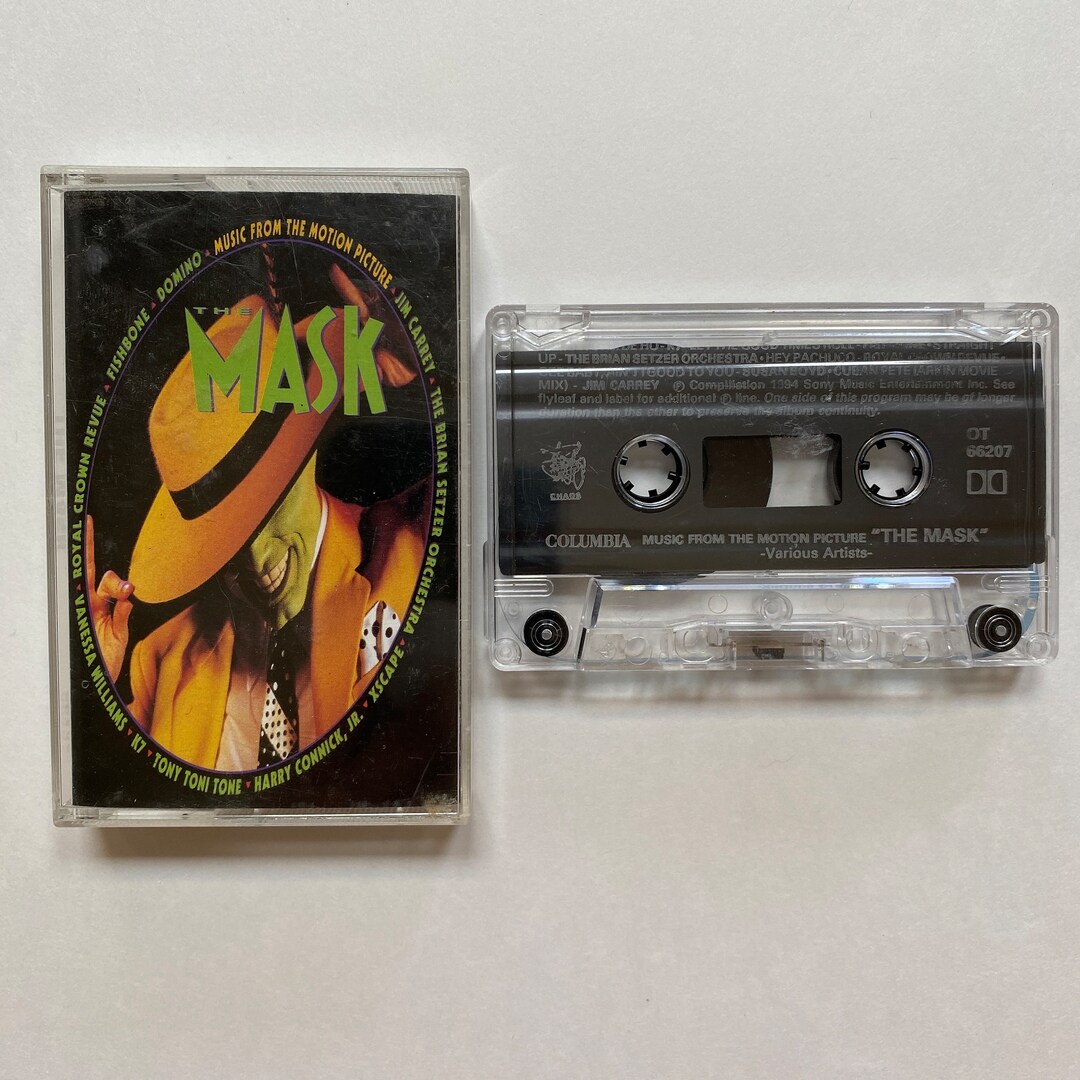 The Mask Movie Soundtrack Cassette Tape 1994 - Etsy