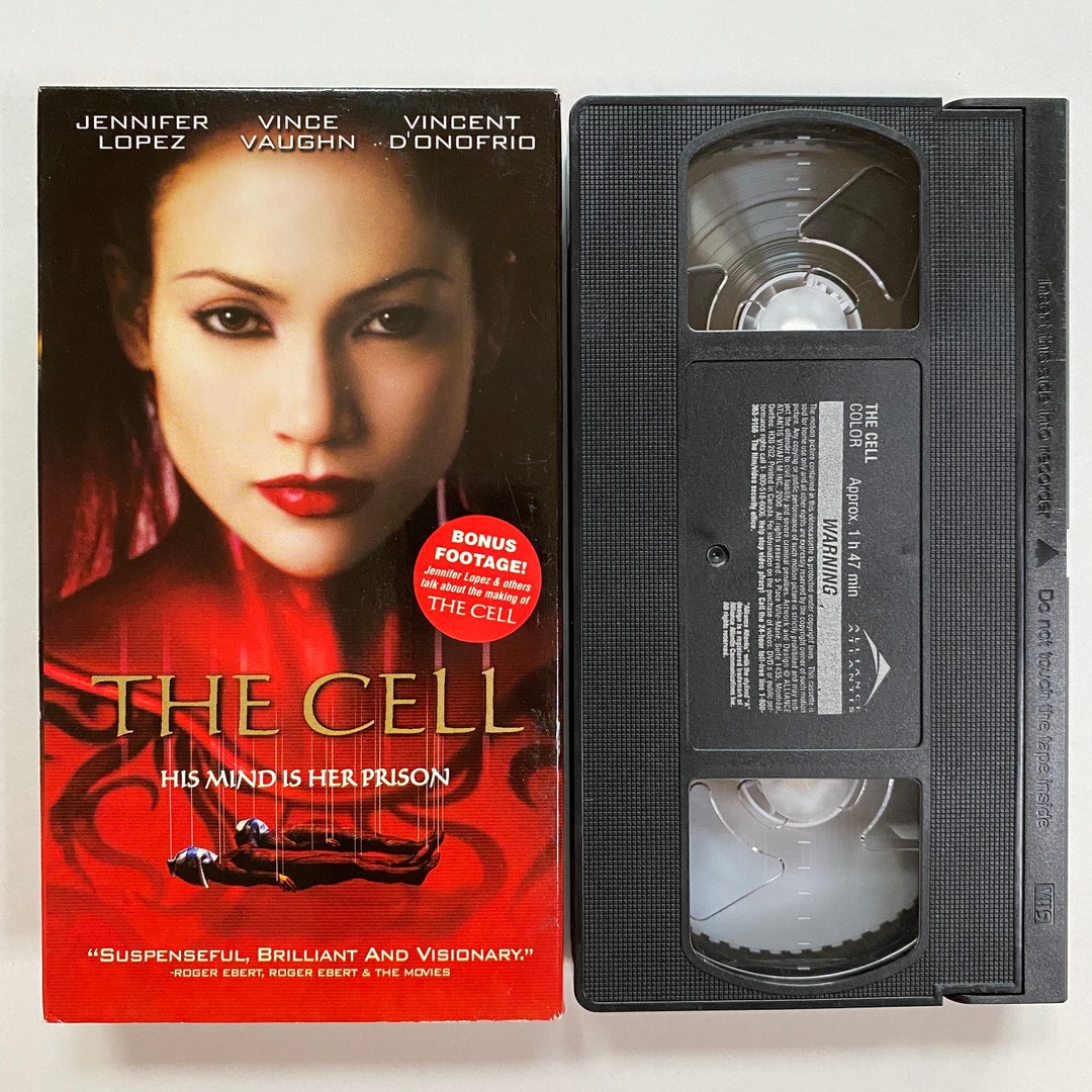 The Cell VHS Video Film From the Year 2000 Sci Fi Horror Thriller Movie ...