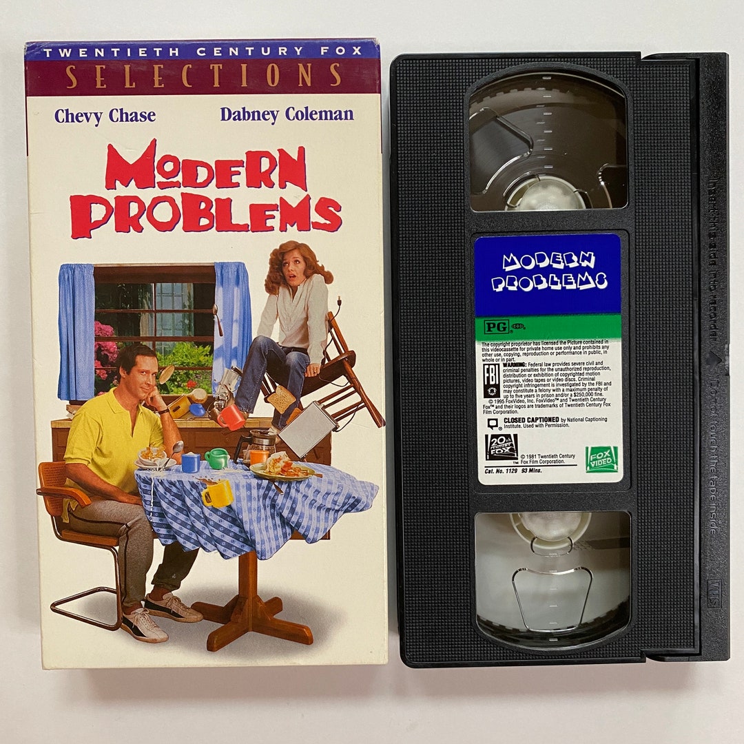 Modern Problems VHS Video 1981 Science Fiction Comedy Movie - Etsy