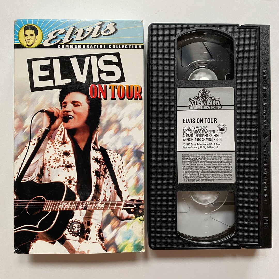 Elvis on Tour VHS Movie Film Commemorative Collection 1997 - Etsy