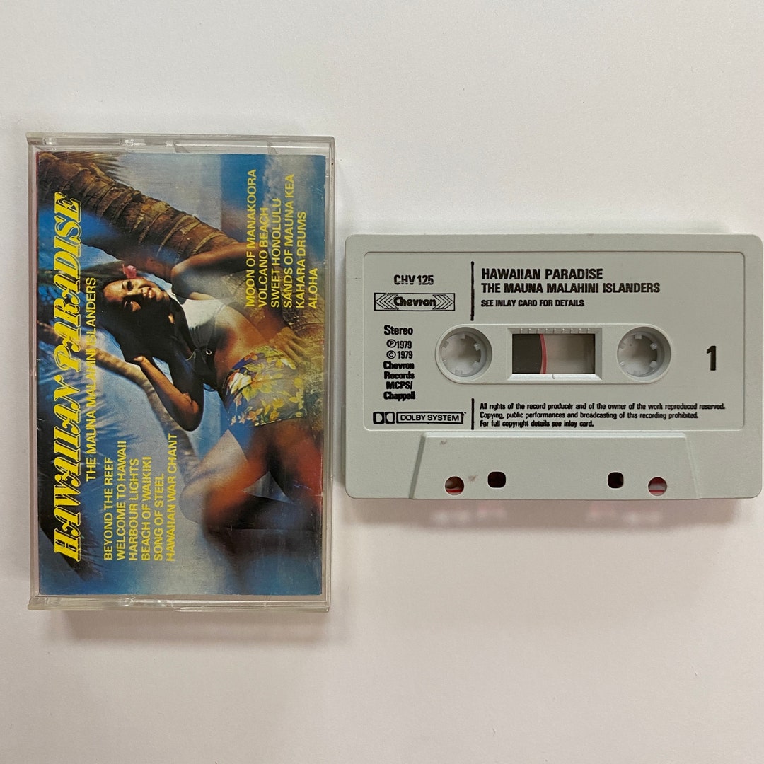 The Mauna Malahini Islanders Hawaiian Paradise Cassette Tape Music ...