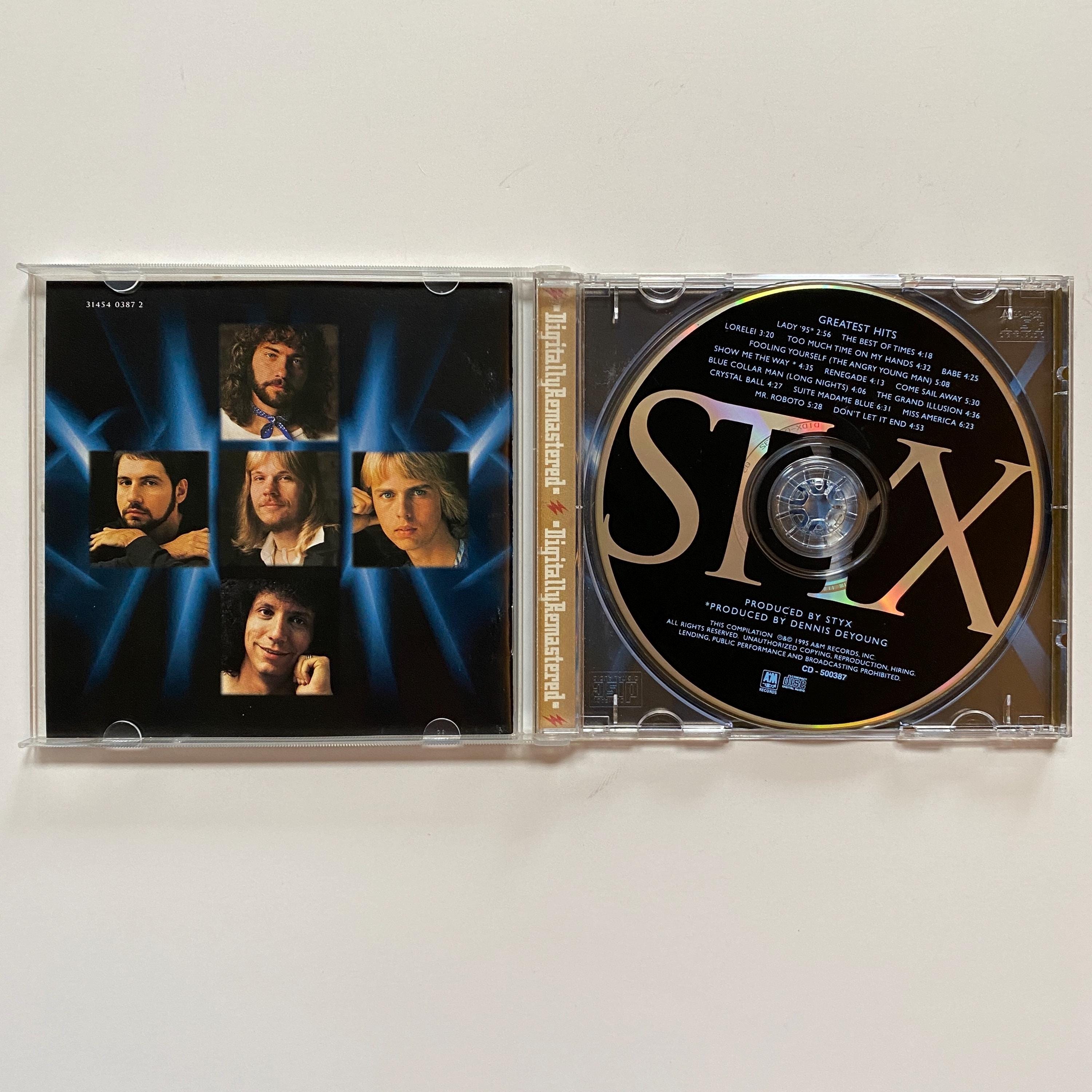 Styx Greatest Hits CD Music Album 1990s Re-release 70s Classic Rock - Etsy