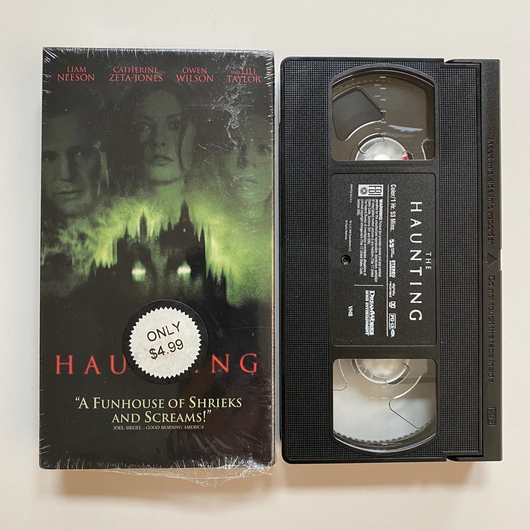 The Haunting VHS Movie 1999 Horror Thriller Film - Etsy