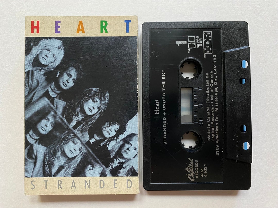 1990 Heart Stranded SINGLE Cassette Tape Classic Rock Music - Etsy