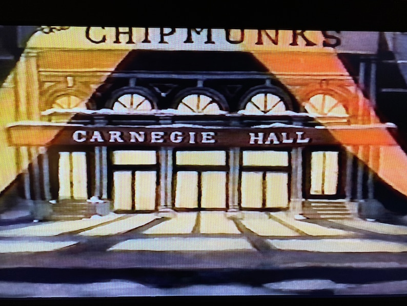 Chipmunk Christmas VHS the Chipmunk Library 1981 Kids Family Film - Etsy