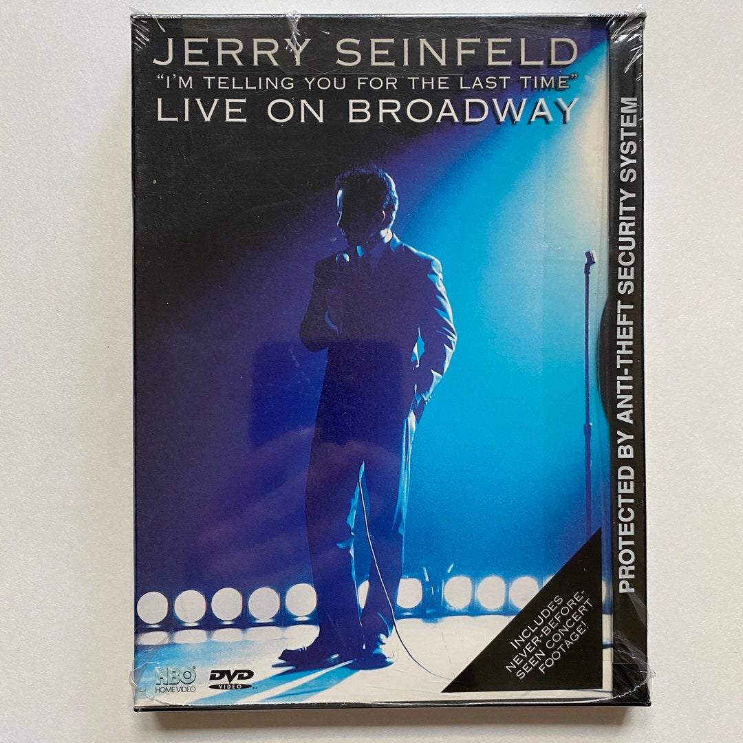 1998 Jerry Seinfeld I'm Telling You for the Last Time DVD Live on ...
