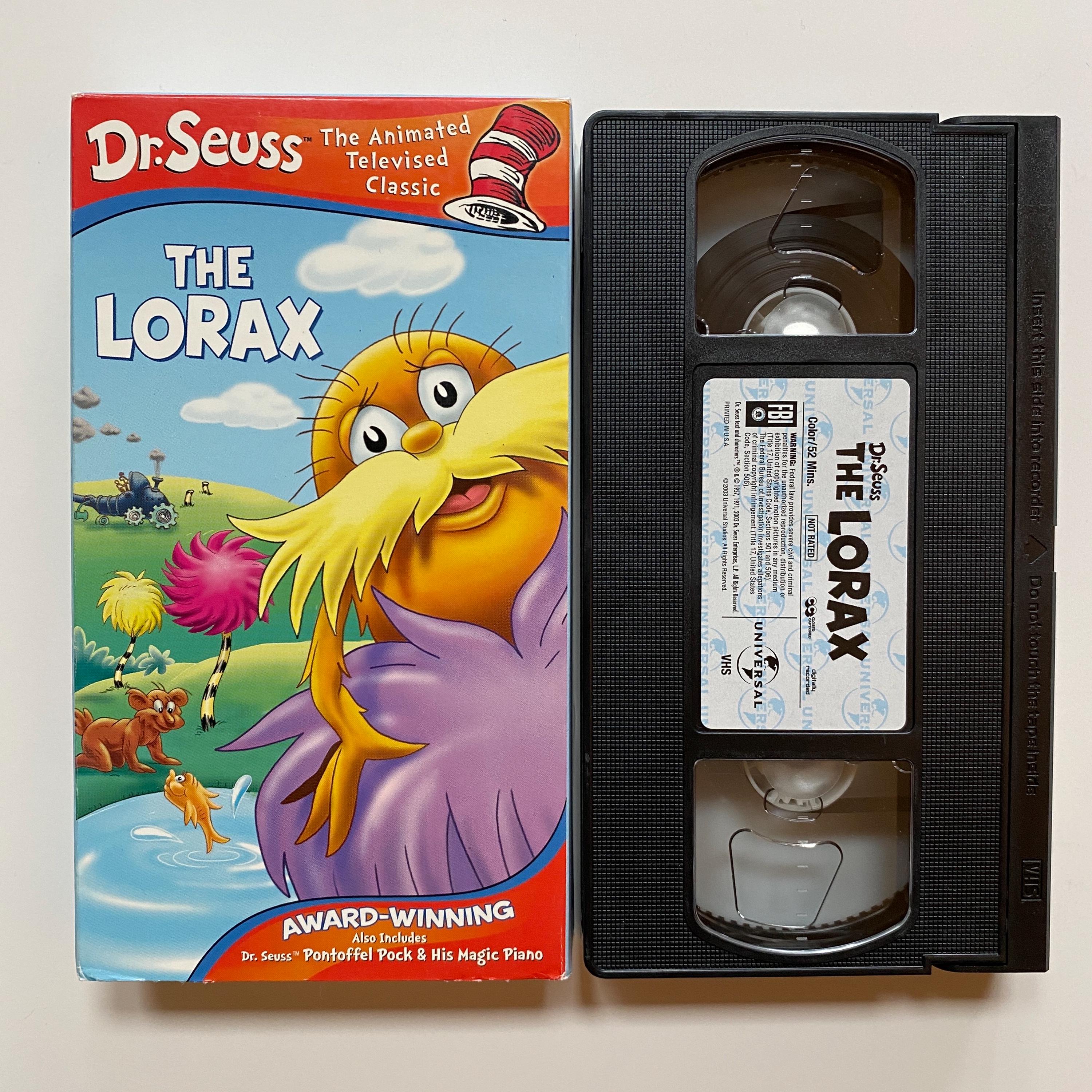 Dr. Seuss the Lorax VHS Video for Children - Etsy