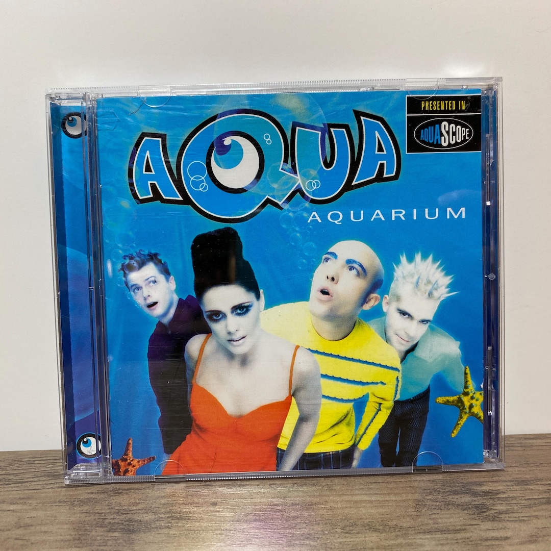 Aqua Aquarium CD 1997 Europop Dance Music Album Barbie Girl - Etsy