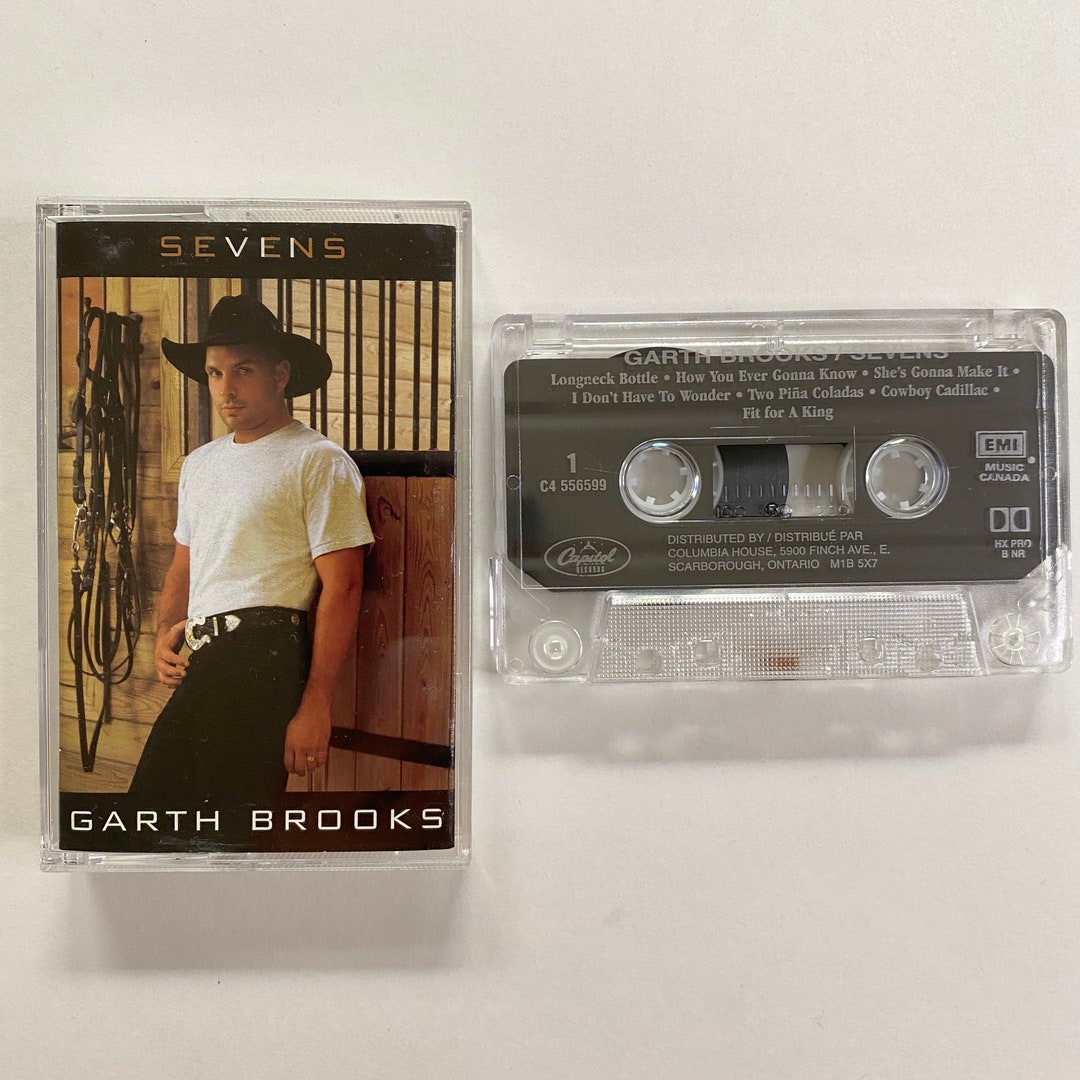 Garth Brooks Sevens Cassette Tape 1997 Country Music Album - Etsy
