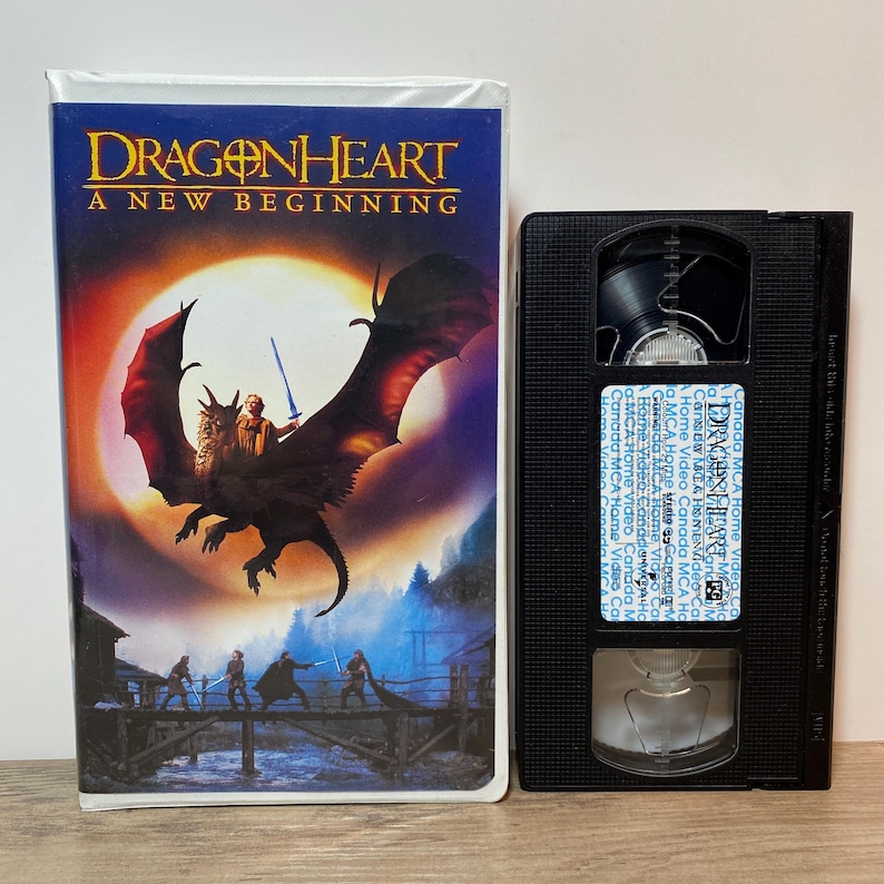 Dragonheart A New Beginning VHS Video 2000 Kids Fantasy Movie - Etsy