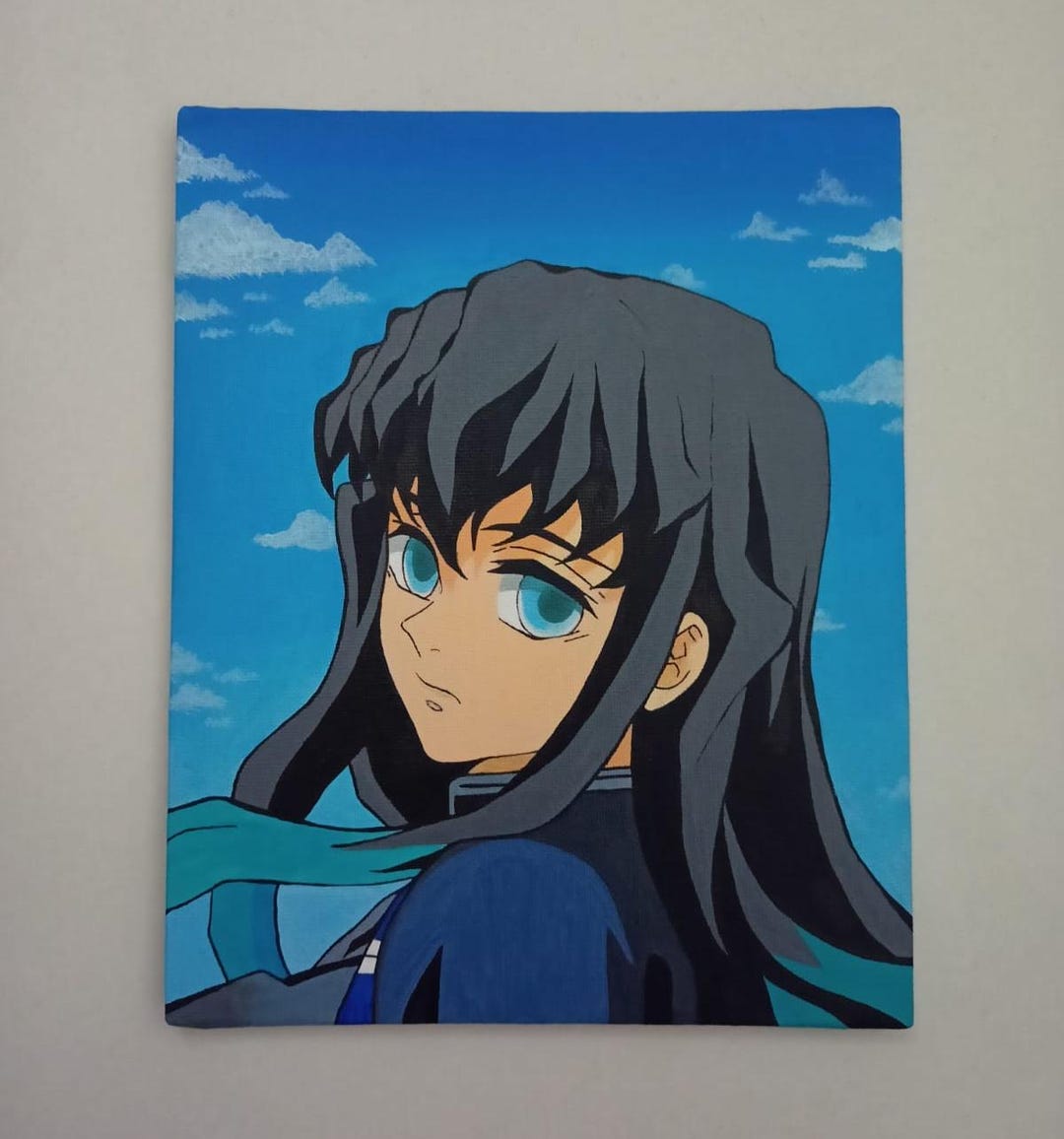 Muichiro Tokito Acrylic Painting || Demon Slayer - Etsy