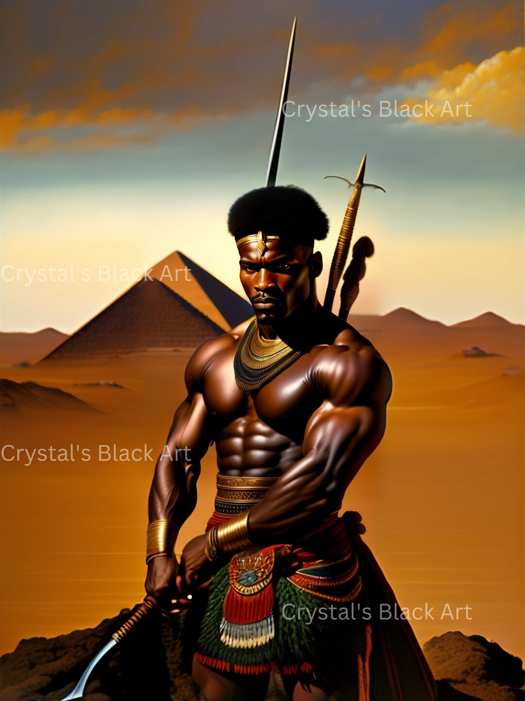 African Art Black Man Wall Art Male Wall Art Printable Wall - Etsy