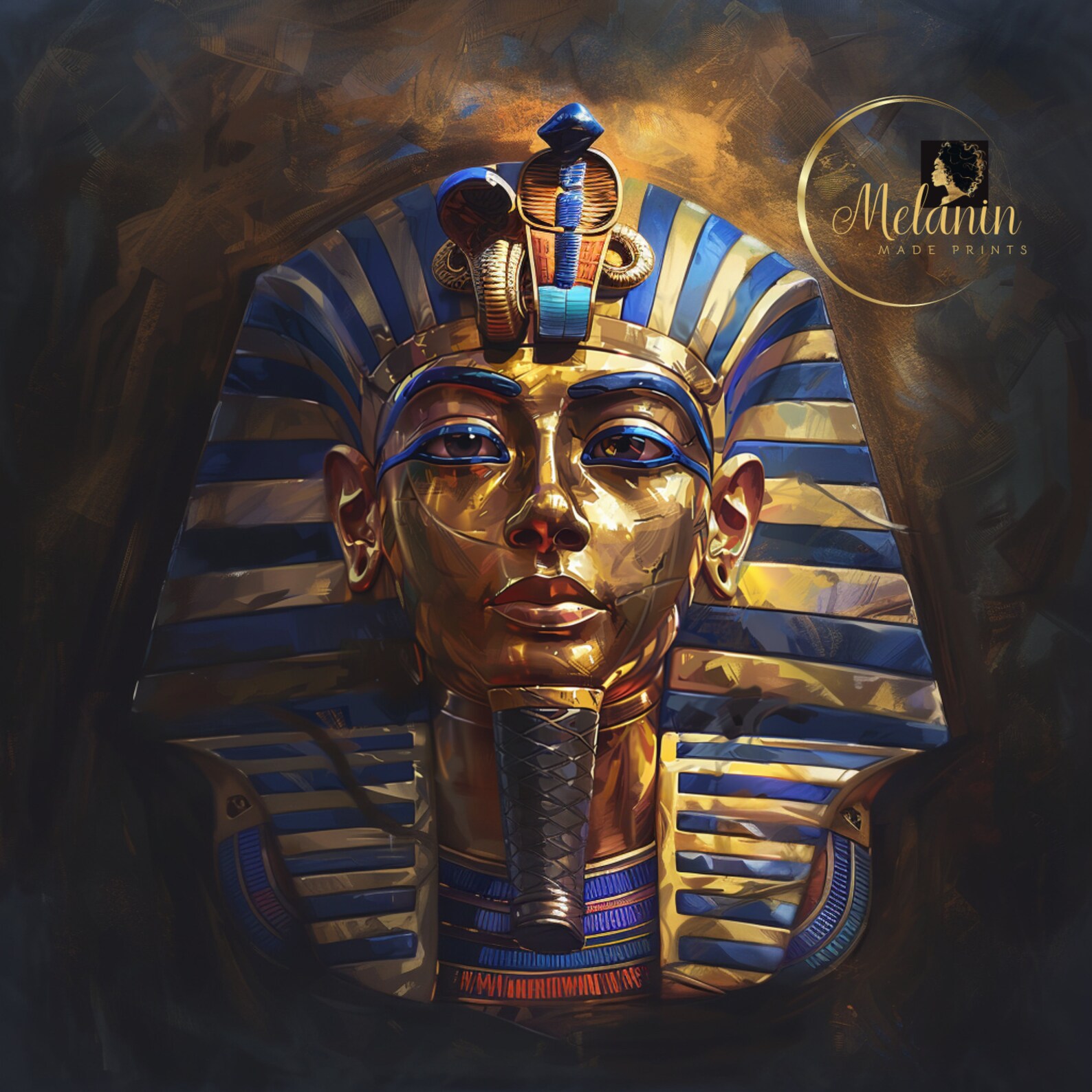 Egyptian Pharoah Art Wall Decor for Egyptian Lovers of Pharoah Art ...