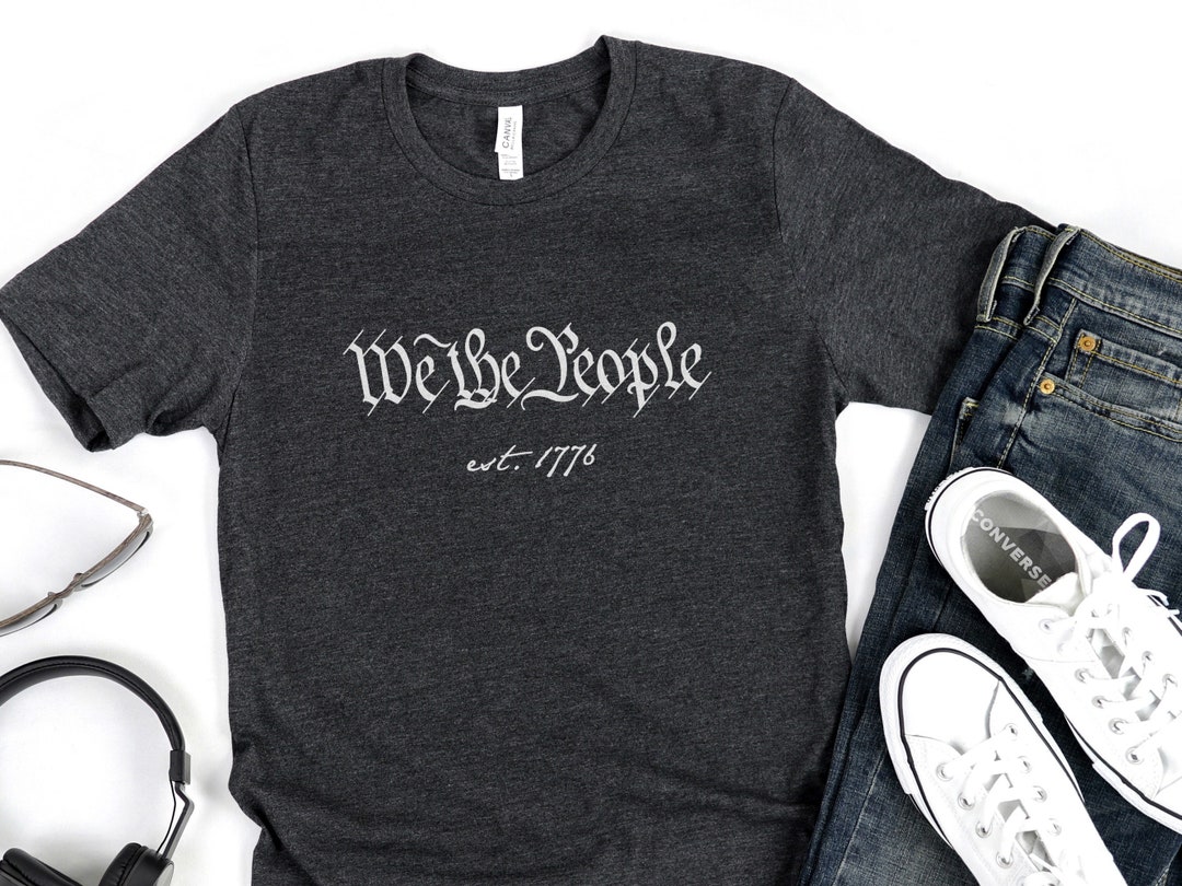 We the People Established 1776 Constitution Declaration Independence T ...