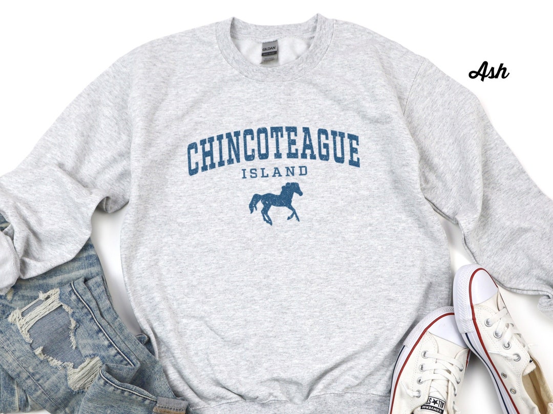 Chincoteague Island Sweatshirt, Chincoteague Ponies Tshirt, Vacation ...