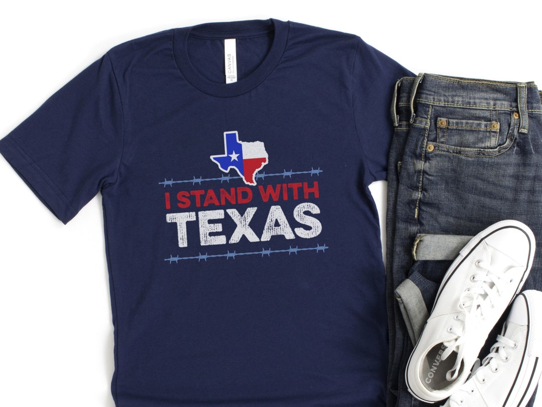I Stand With Texas Shirt, Secure the Border Shirt, Stand With Texas ...