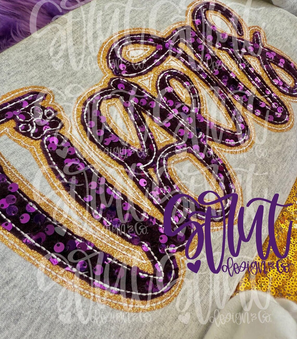 Tigers Cursive Embroidery Design - Double Applique Cursive Mascot - Etsy