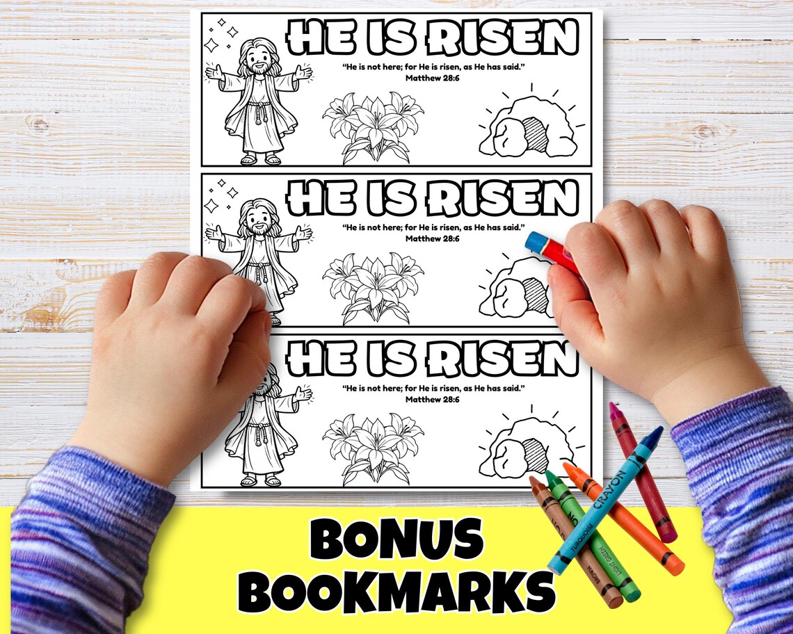 Easter Placemats, Scripture Bible Activity, Christian Activity Mats ...