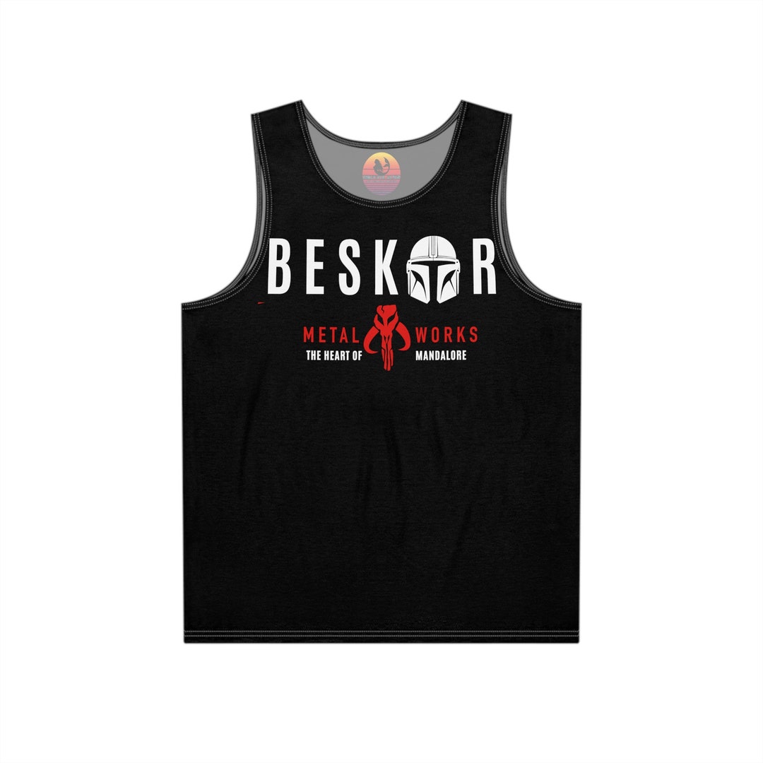 The Mandalorian Beskar Heart of Mandalore Mens Tank - Etsy