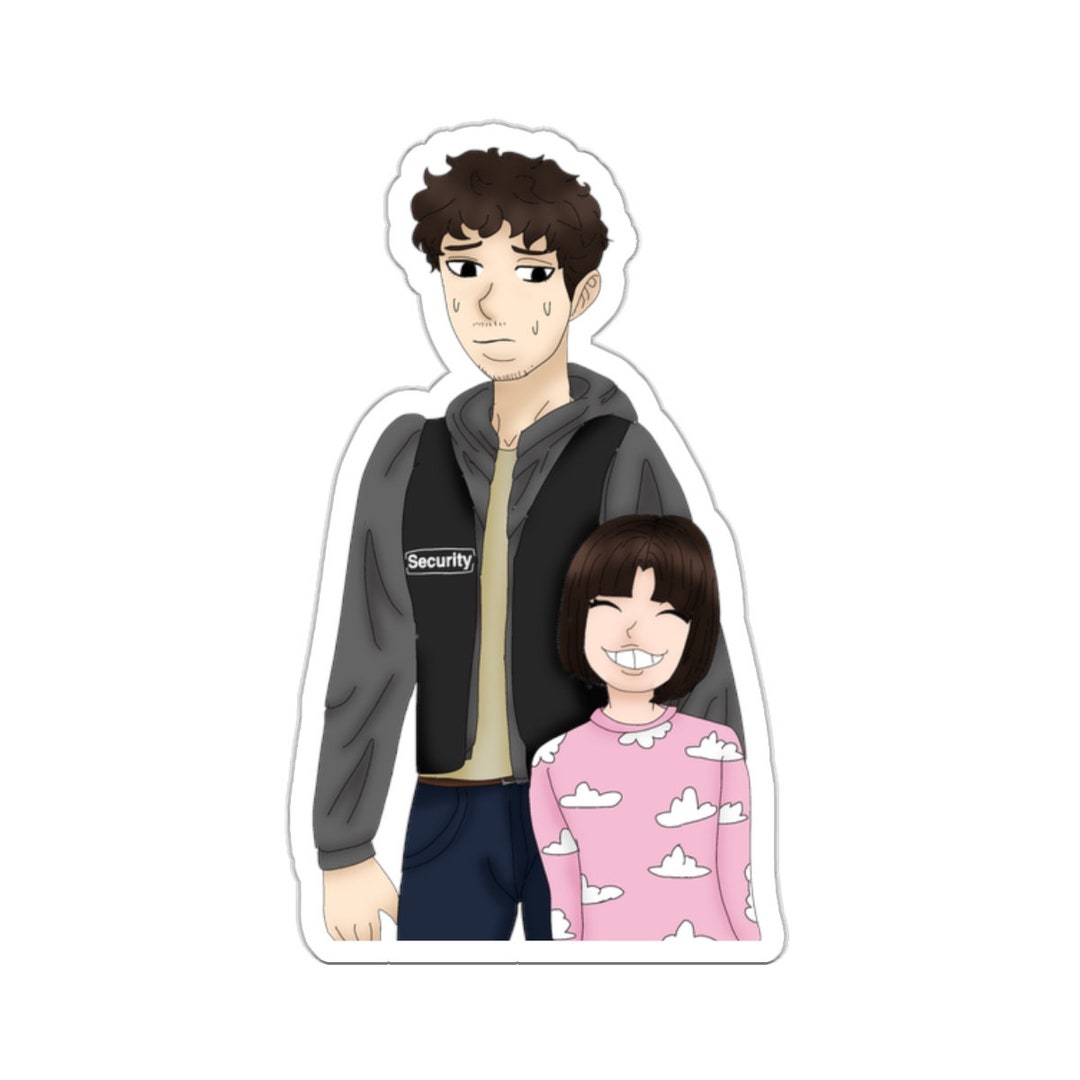 Mike and Abby Schmidt Fnaf Movie Kiss-cut Stickers - Etsy