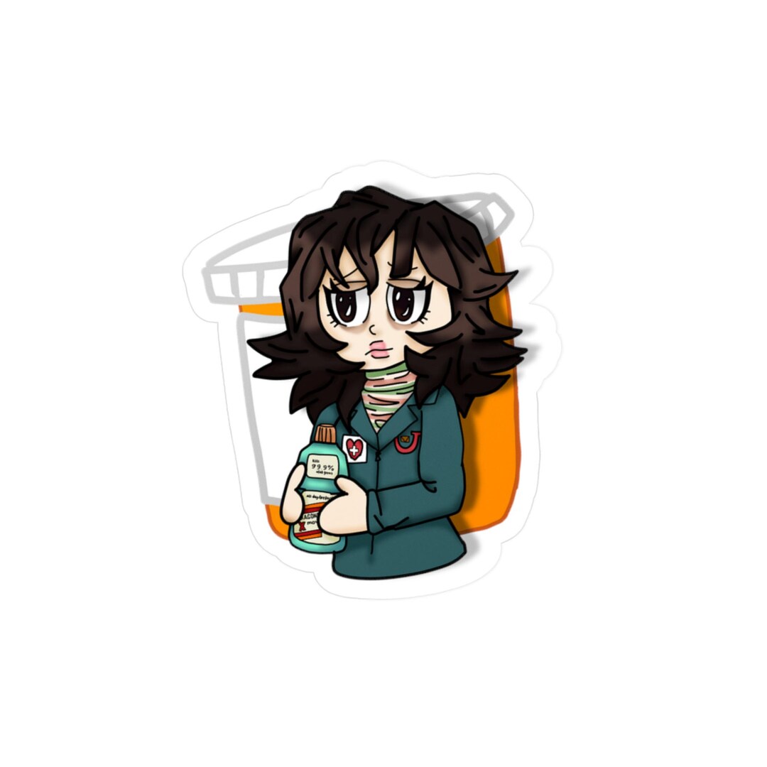 Mouthing Washing Anya Chibi Sticker - Etsy