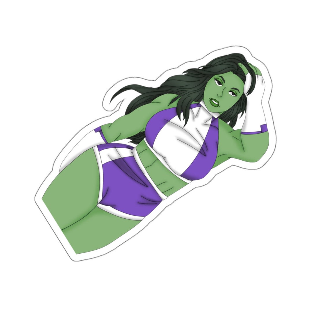 She-hulk Stickers - Etsy