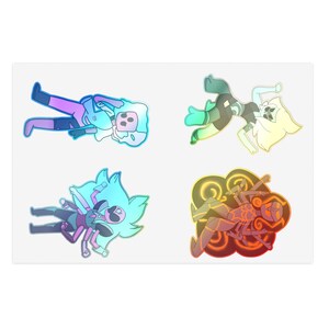 Steven Universe Fusion Sticker Sheets Part 2 - Etsy