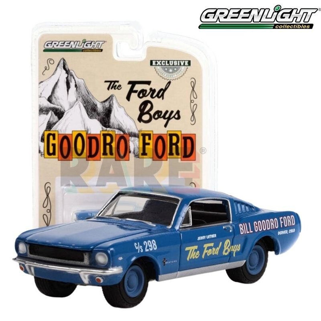 Greenlight Bill Goodro Ford Series - 1965 Ford Mustang Fastback- the ...