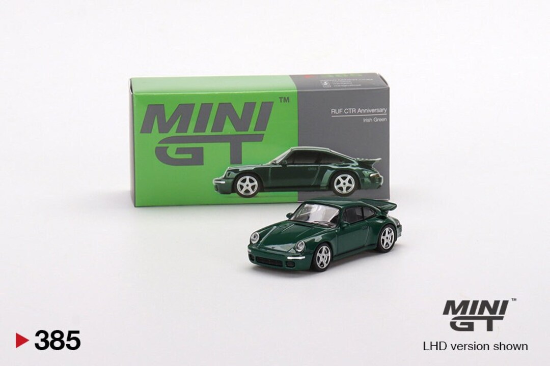 Mini GT RUF CTR Anniversary Irish Green - MGT00385 1:64 Diecast Car ...