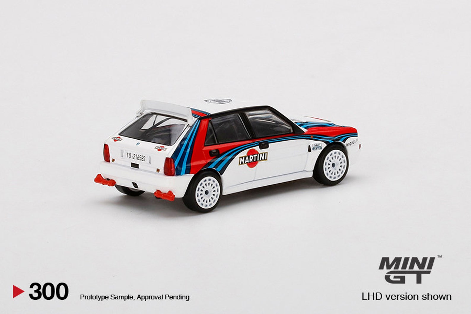 Mini GT Lancia Delta HF Integrale Evoluzione Martini Racing MGT00300 1: ...