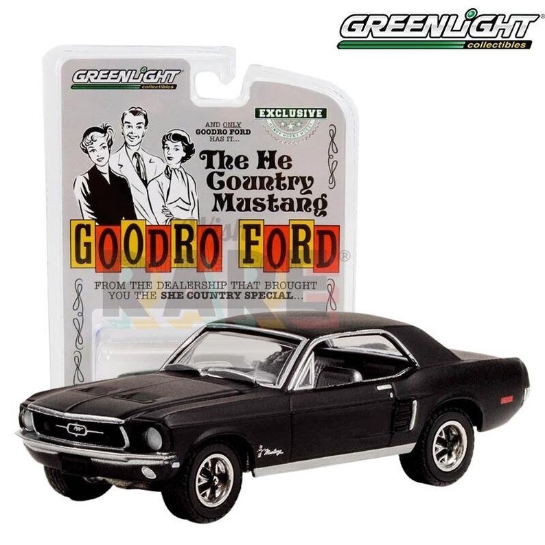 Greenlight Bill Goodro Ford Series - 1968 Ford Mustang Coupe "he ...