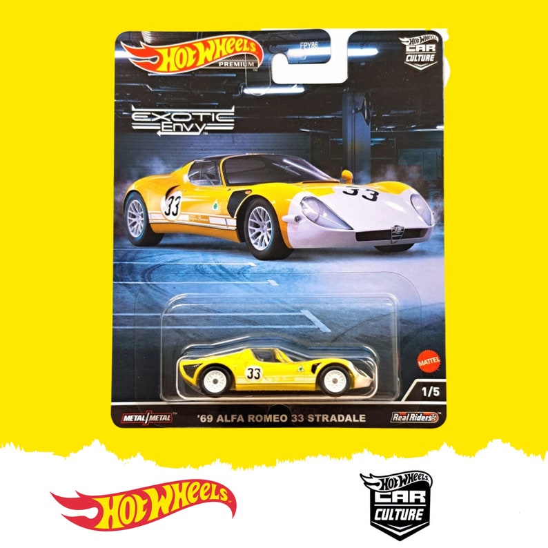 Hot Wheels Exotic Envy Set, 1:64 Diecast Car Model - Etsy