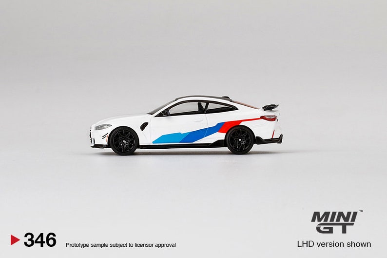 Mini GT BMW M4 M-performance (G82) Alpine White - MGT00346 1:64 Diecast ...