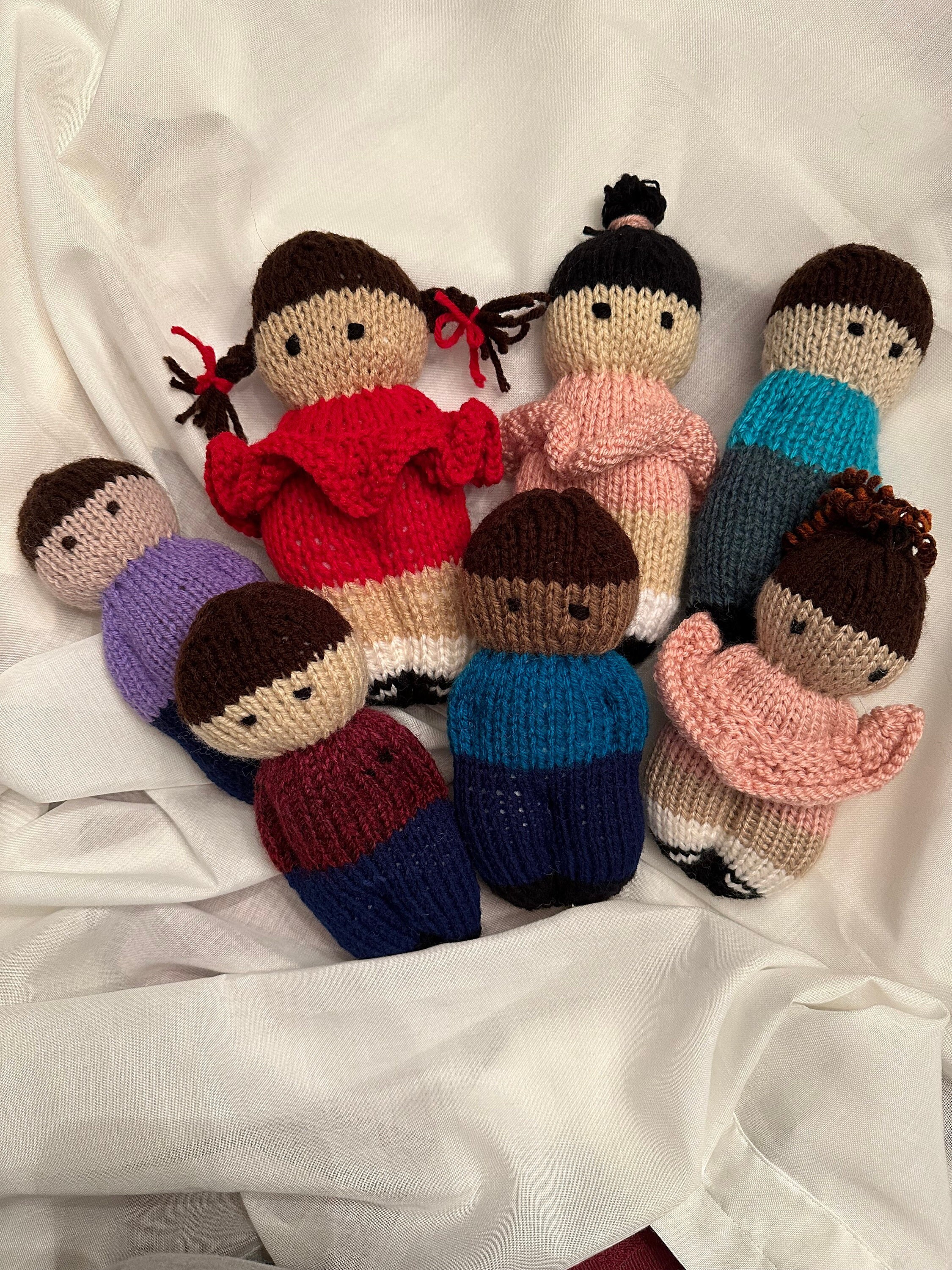 Knitted Stuffed Dolls - Etsy