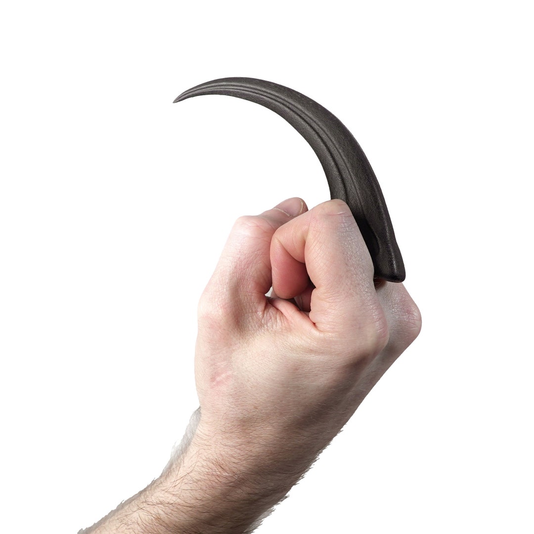 Velociraptor Dinosaur Claw Keychain | Fossil Replica | Jurassic Raptor ...