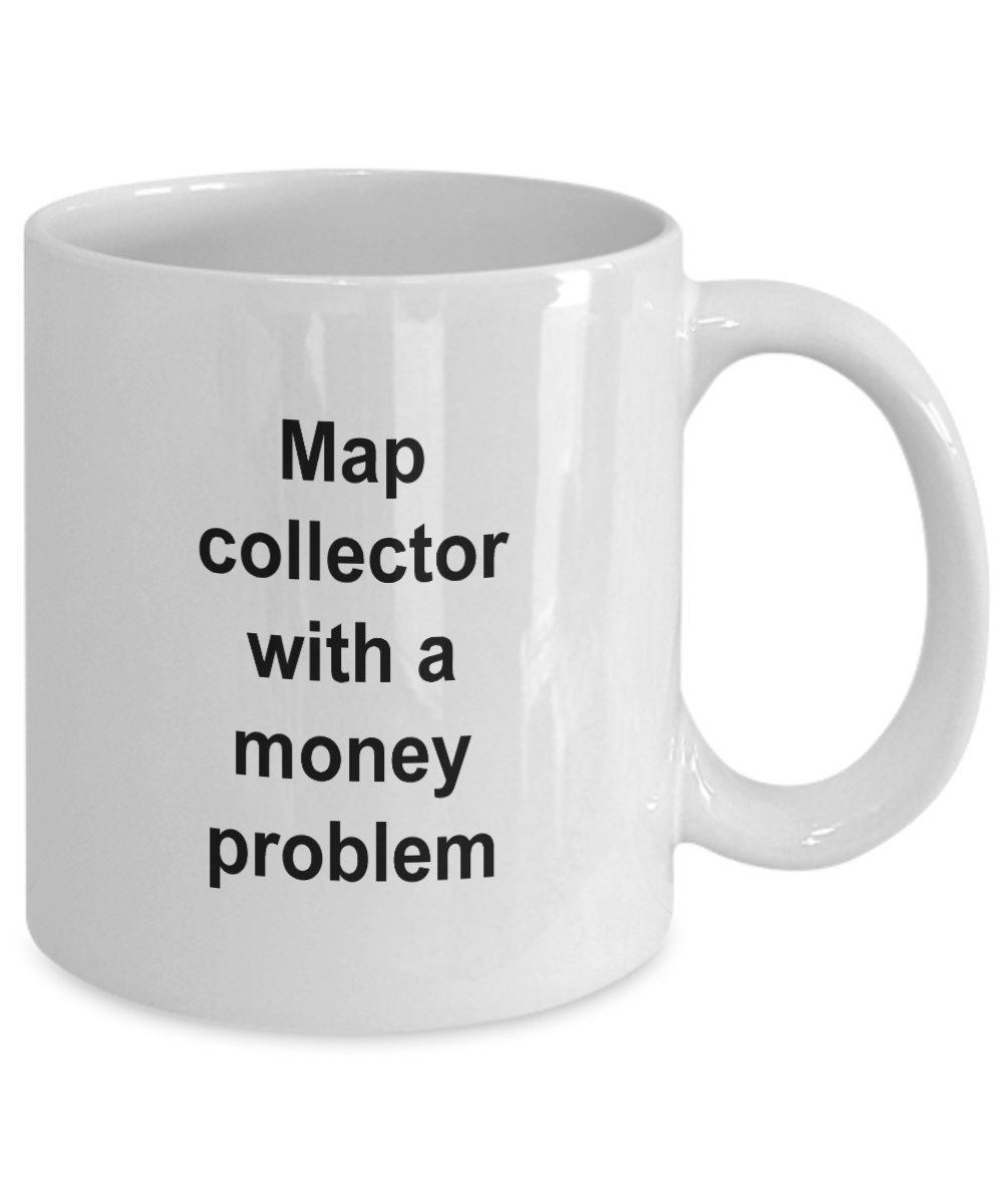 Map Mug, Map Collector Gift, Cartography Mug, Geography Gift, World Map ...