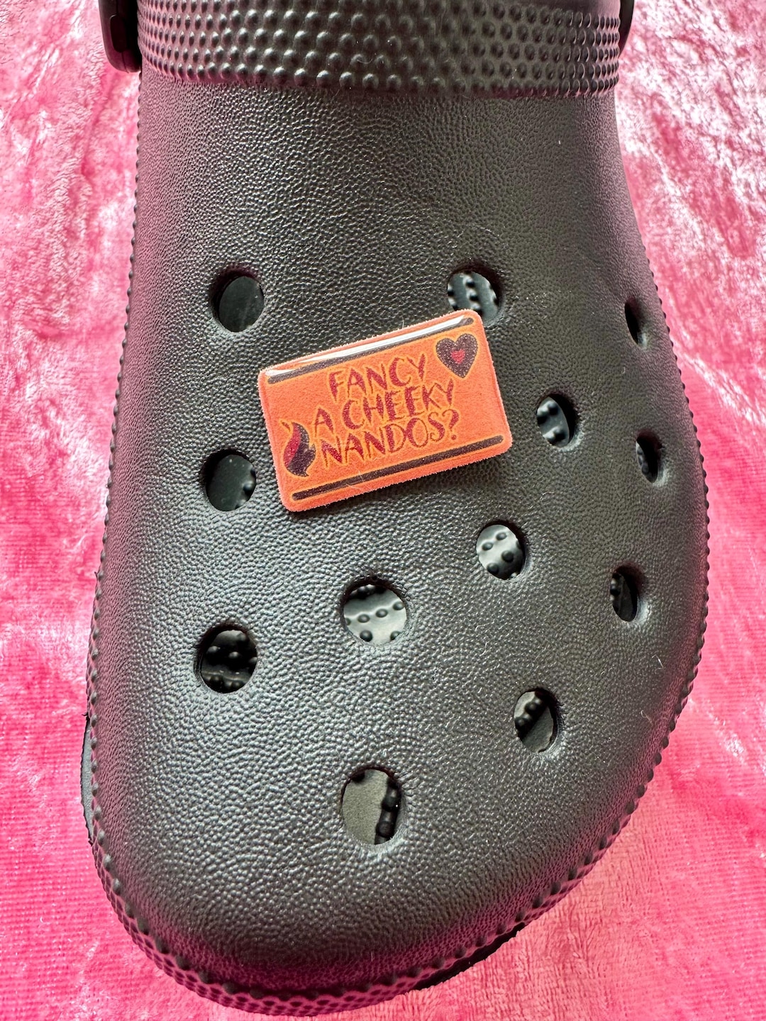 Fancy a Cheeky Nandos Shoe/clog Charm, Cute Accessory, Custom Clog ...
